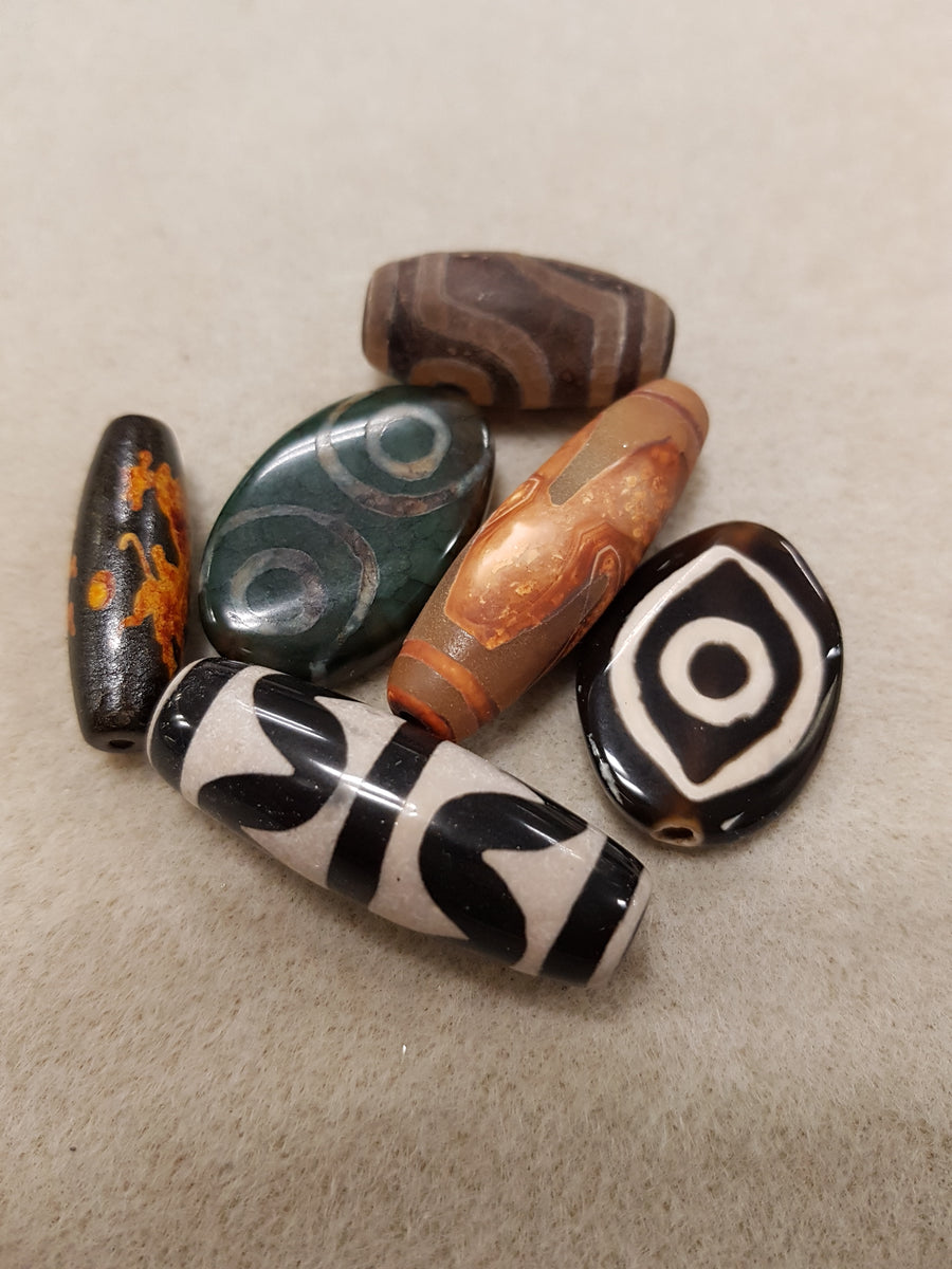 Agate dZi Beads – Page 2 – Oasis Beads & Crystals