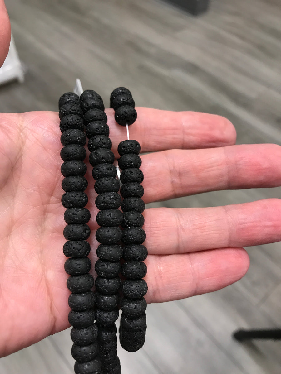 LAVA ABACUS BEADS – Oasis Beads & Crystals